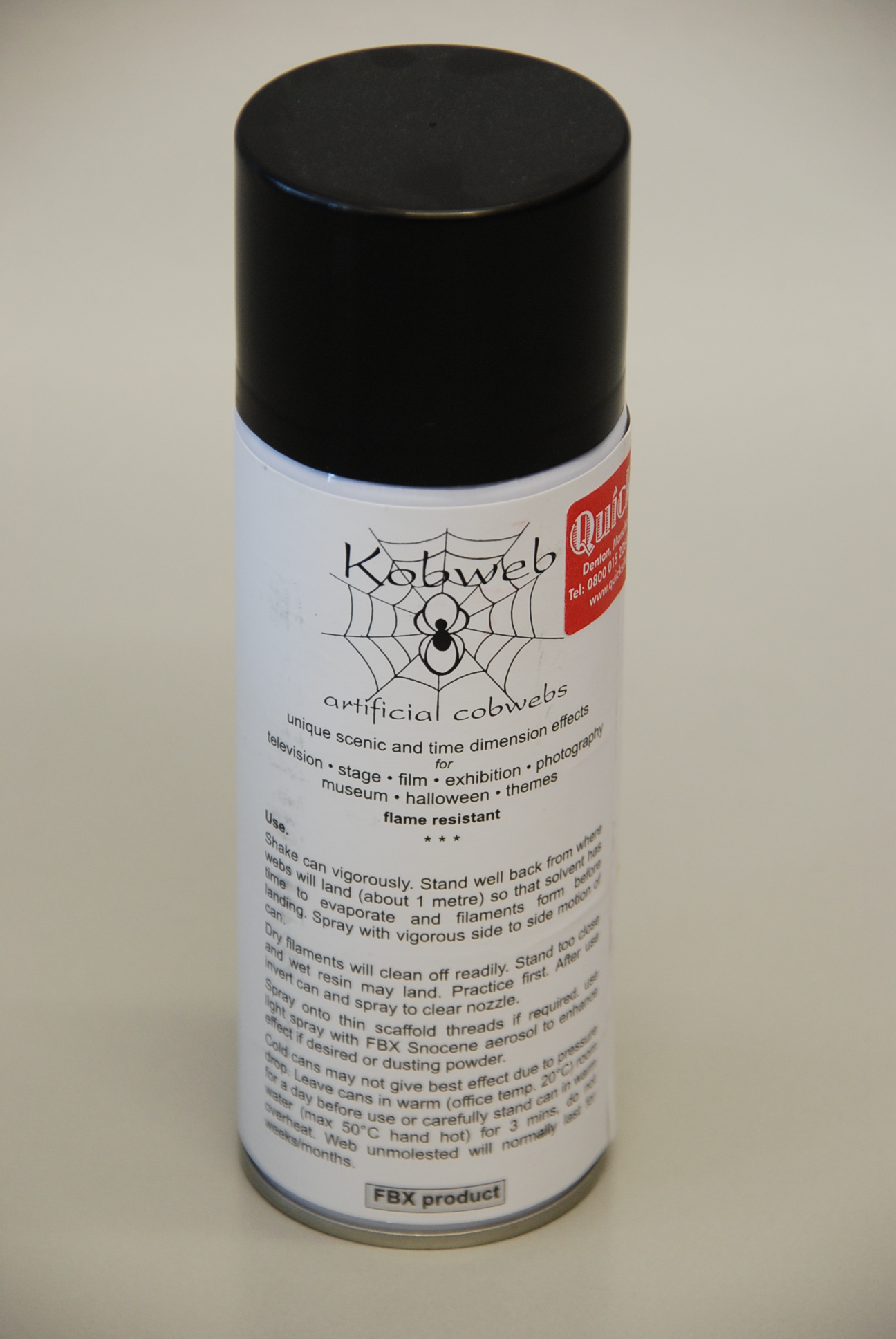 Kobweb Spray 400ml [FBXKBWSPR400] - £20.38 : Quicksilver UK Ltd ...